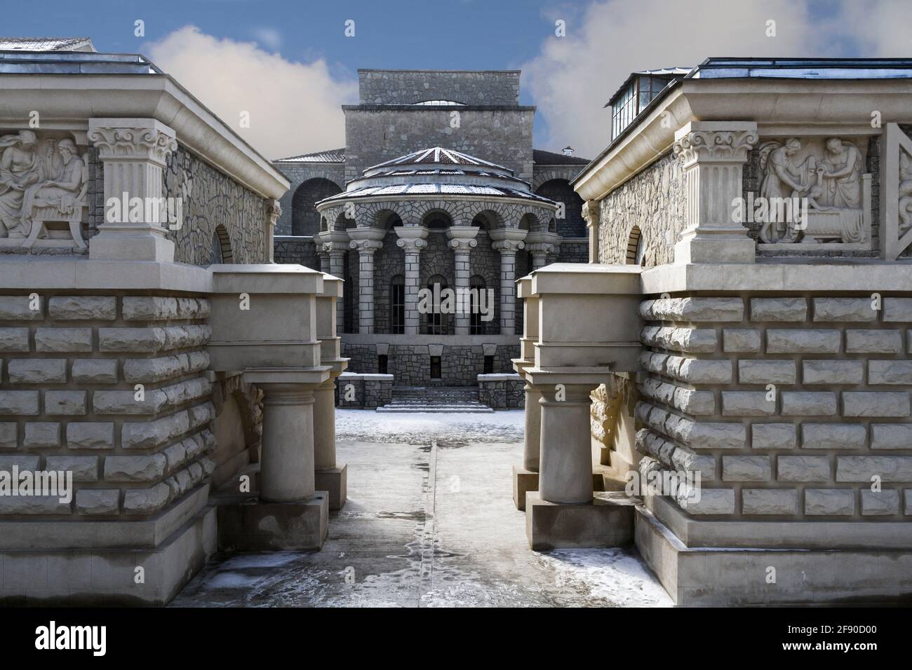 View wall bas reliefs hi-res stock photography and images - Alamy