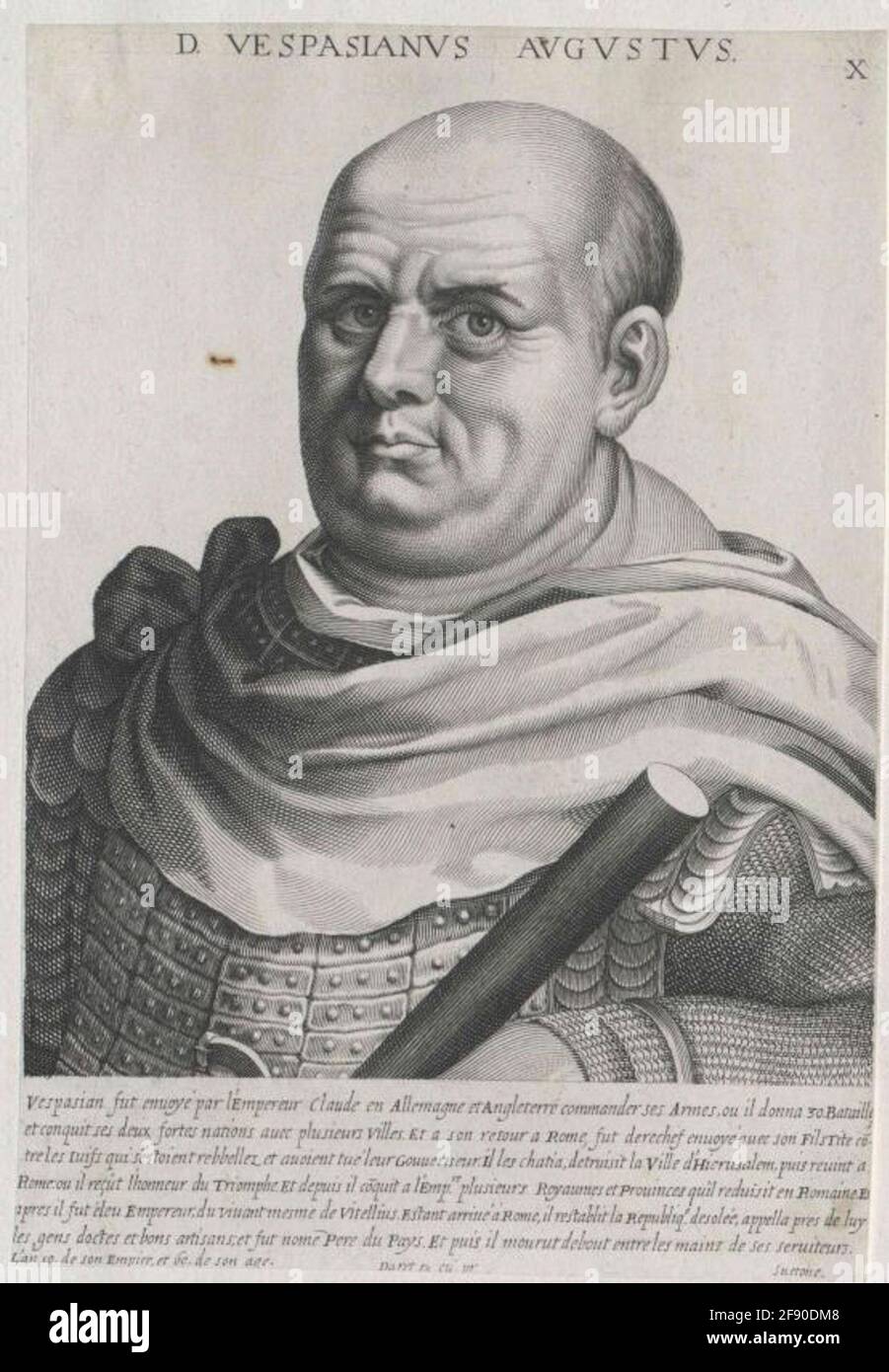 Vespasian, Roman Emperor Stock Photo - Alamy