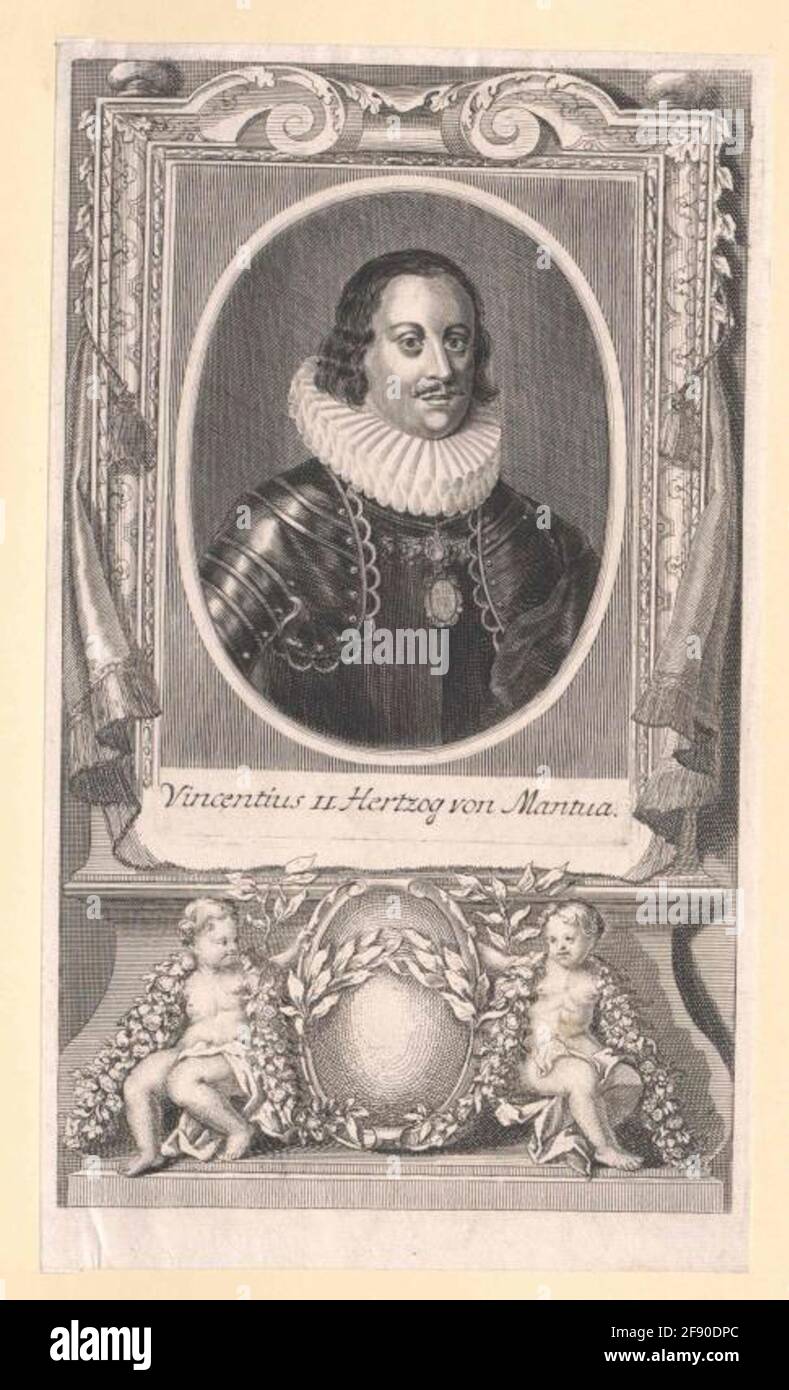 Vinzenz II. Gonzaga, Duke of Mantua Stock Photo - Alamy
