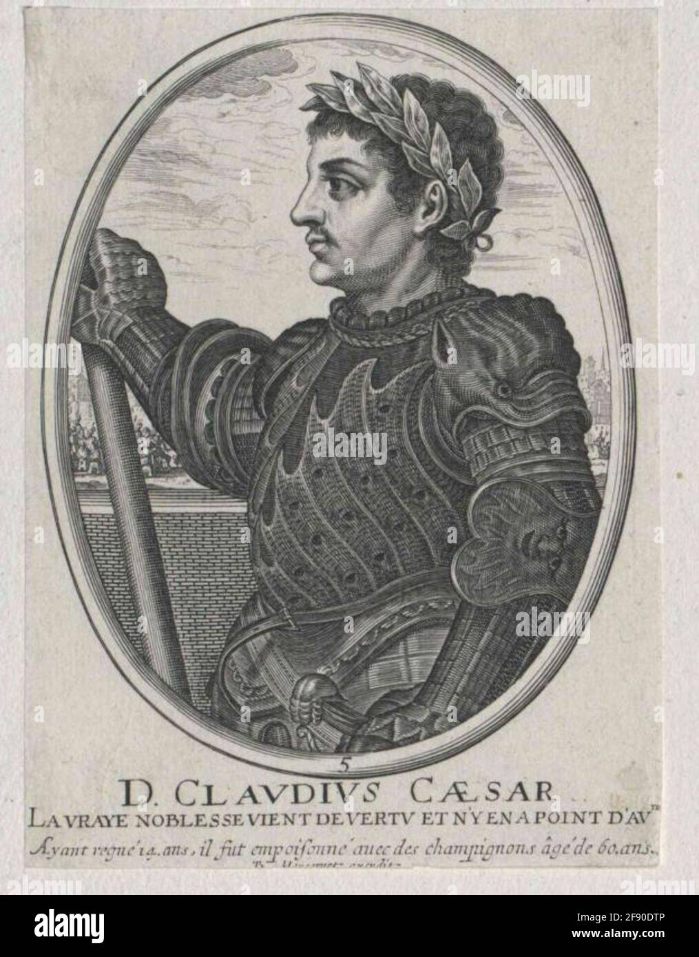 Claudius, Roman emperor Stock Photo - Alamy