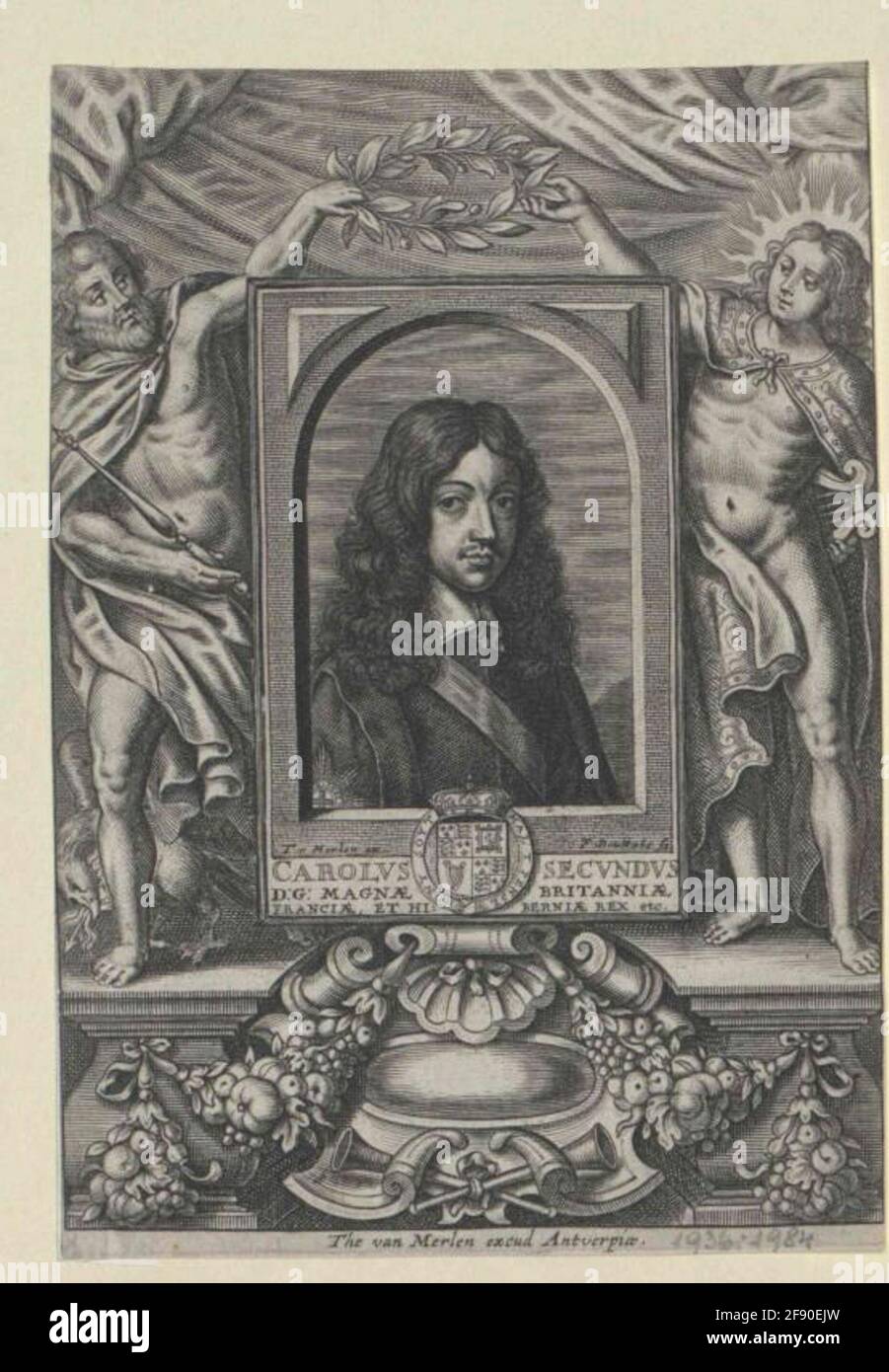 Karl II., King of England Stock Photo - Alamy