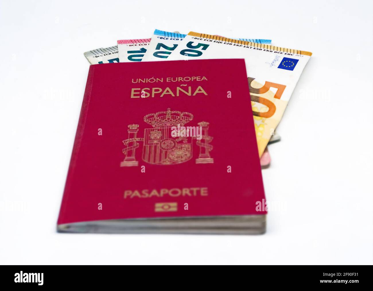 Spain Euro Bills Used In Individual