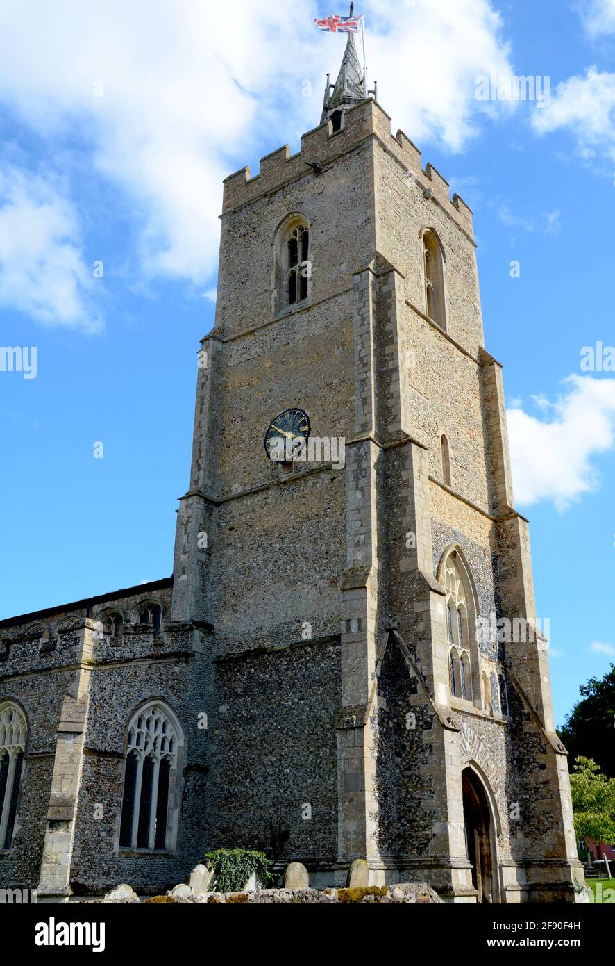 St marys boxford hi-res stock photography and images - Alamy