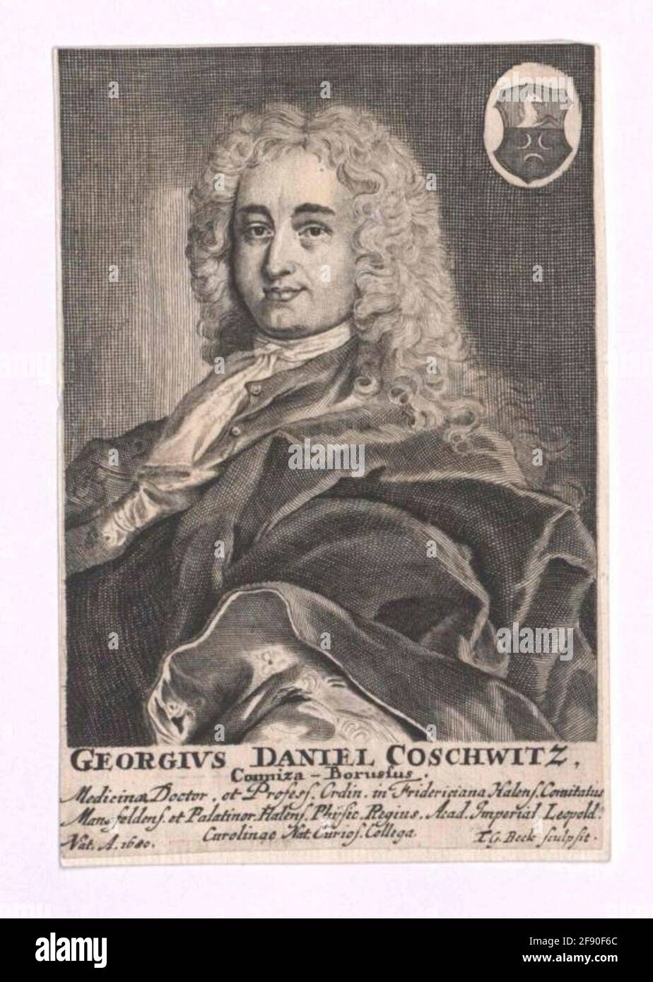 Coschwitz, Georg Daniel Stock Photo - Alamy