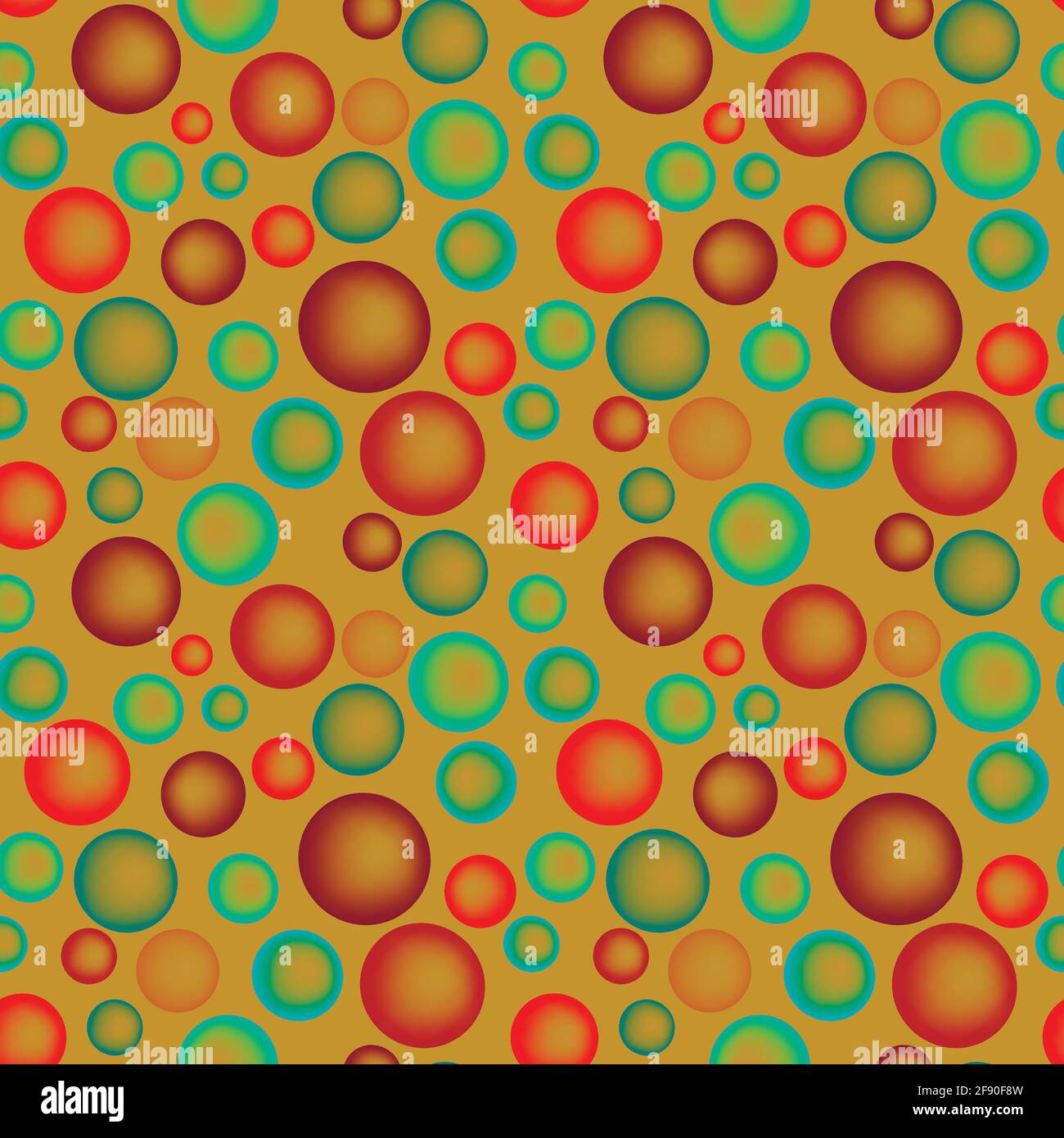 Seamless texture, pattern on a square background - colored glass balls ...