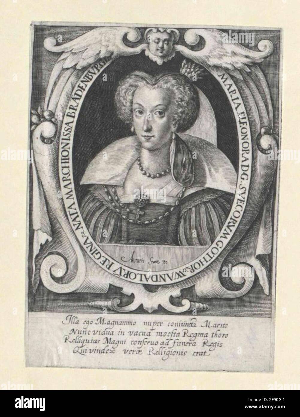 Marie Eleonore, Princess of Brandenburg Stock Photo - Alamy