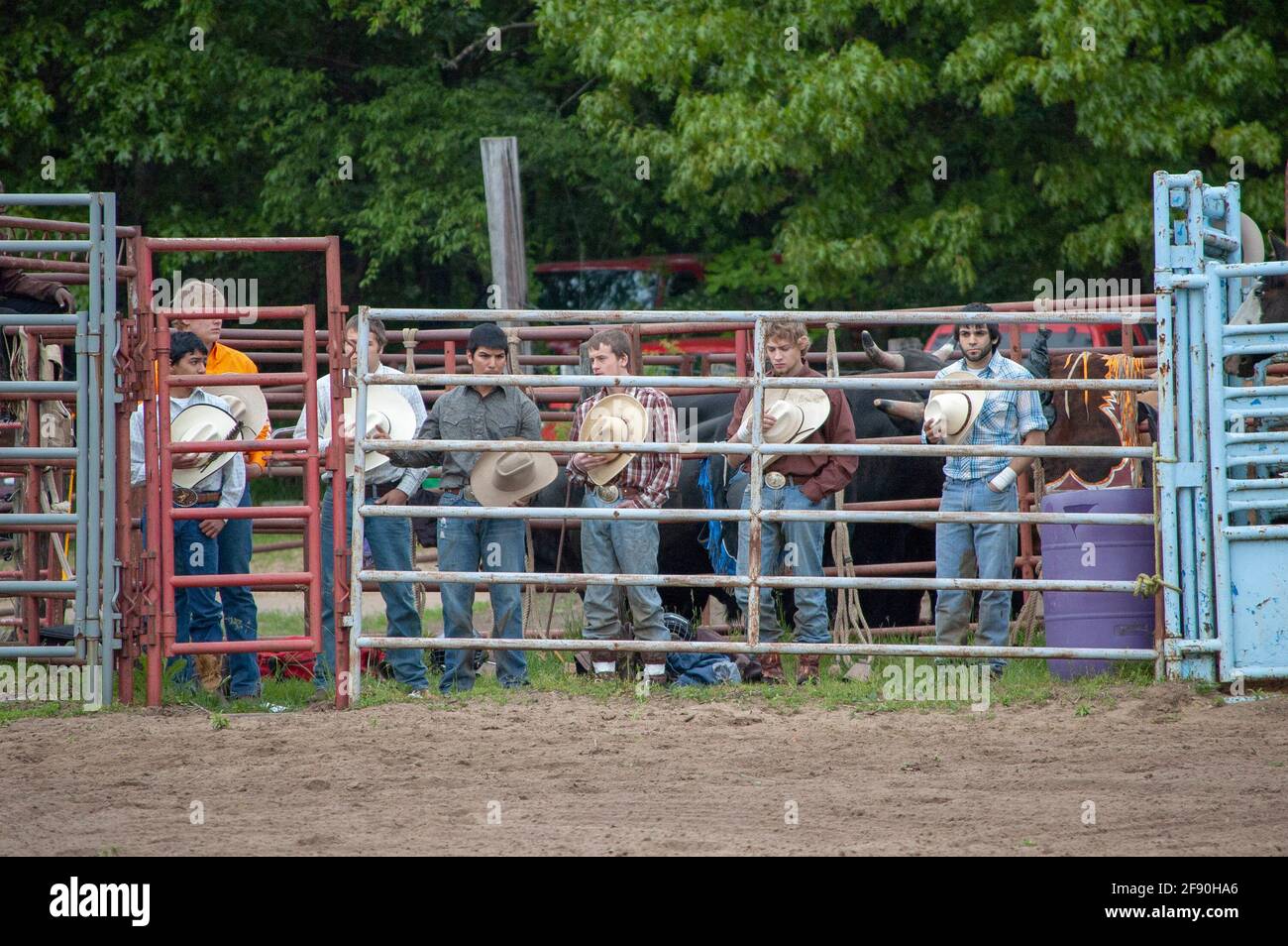 Rodeo gate hi-res stock photography and images - Alamy