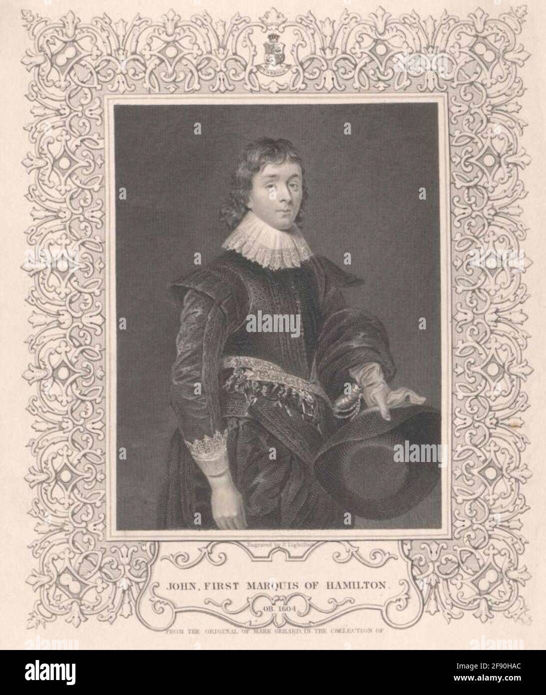 Hamilton, William Duke of Stock Photo - Alamy