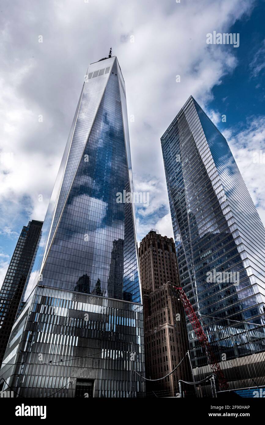 One World Trade Center is the main building of the rebuilt World Trade ...