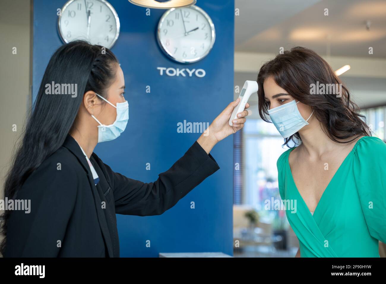 Forehead mask hi-res stock photography and images - Alamy