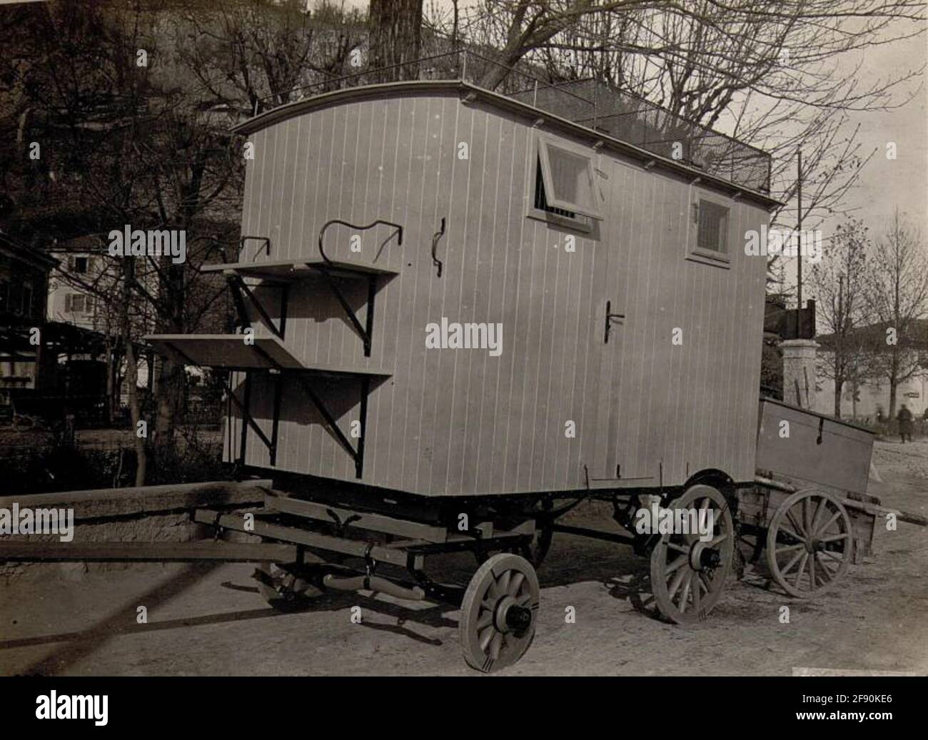Trento. (Doss di Trento) pigeon car Stock Photo - Alamy