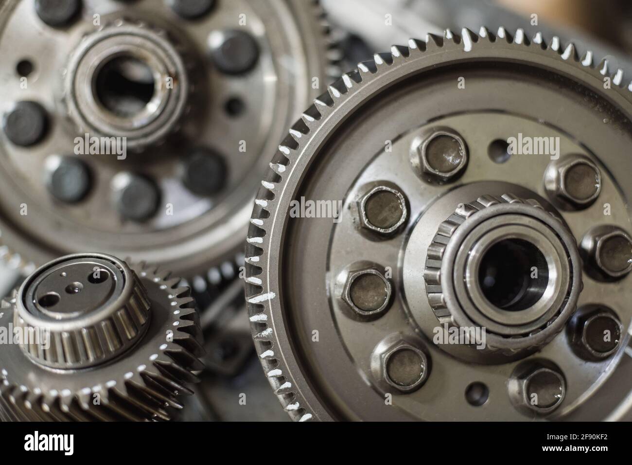 differential with car gearbox bearing at shallow depth of field Stock ...