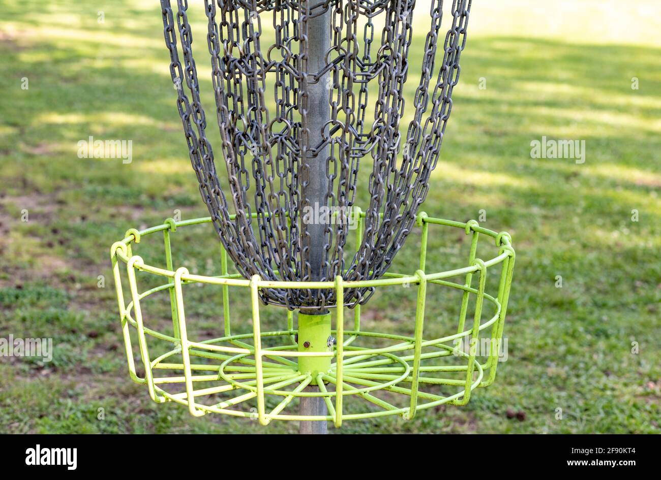 Disc Golf Target Stock Photo - Alamy