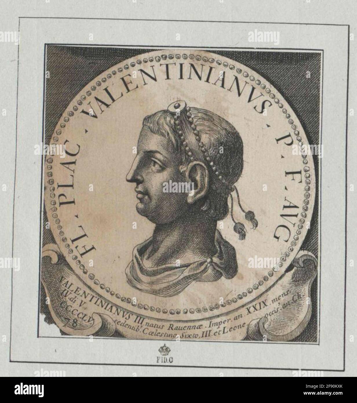 Valentinian iii hi-res stock photography and images - Alamy