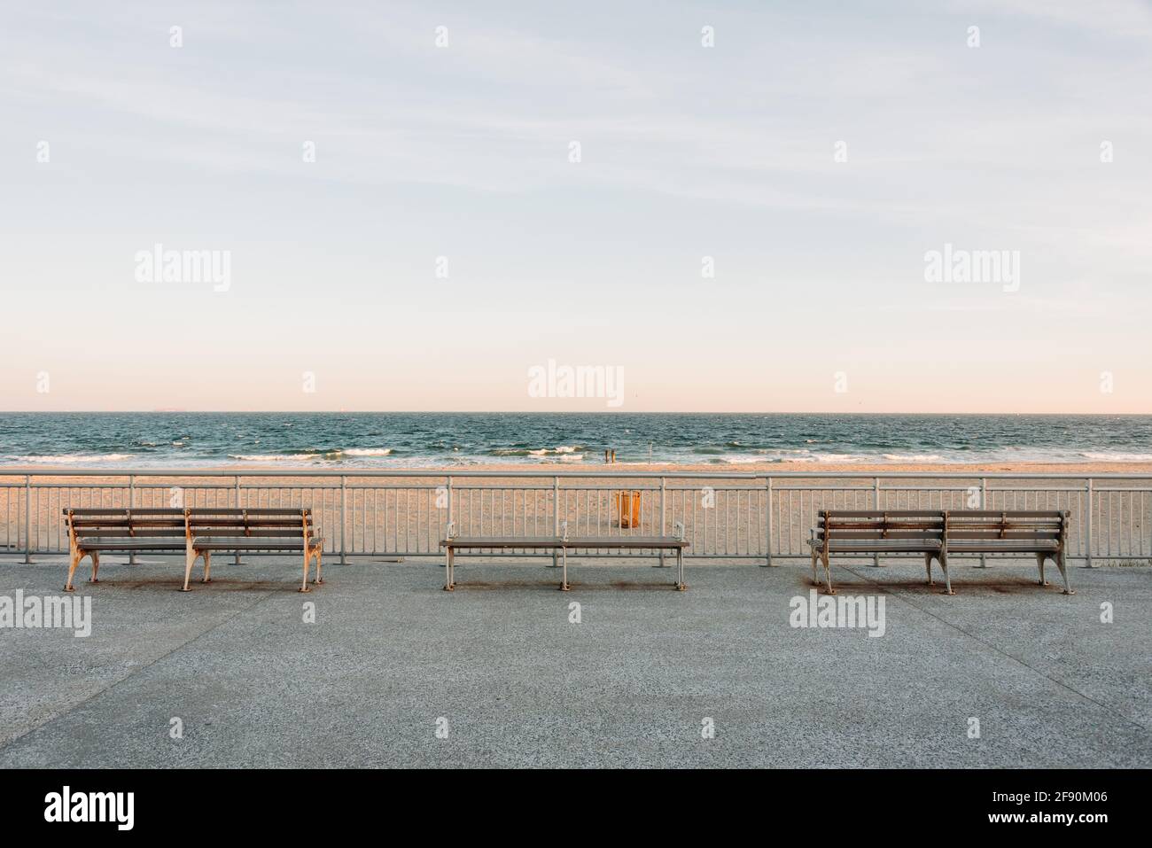 Rockaway beach boardwalk hi-res stock photography and images - Alamy