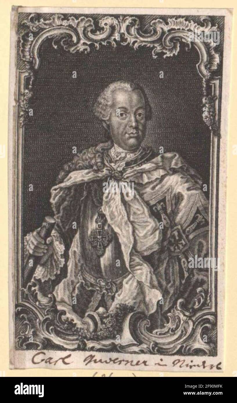 Karl Alexander, Prince of Lorraine Stock Photo - Alamy