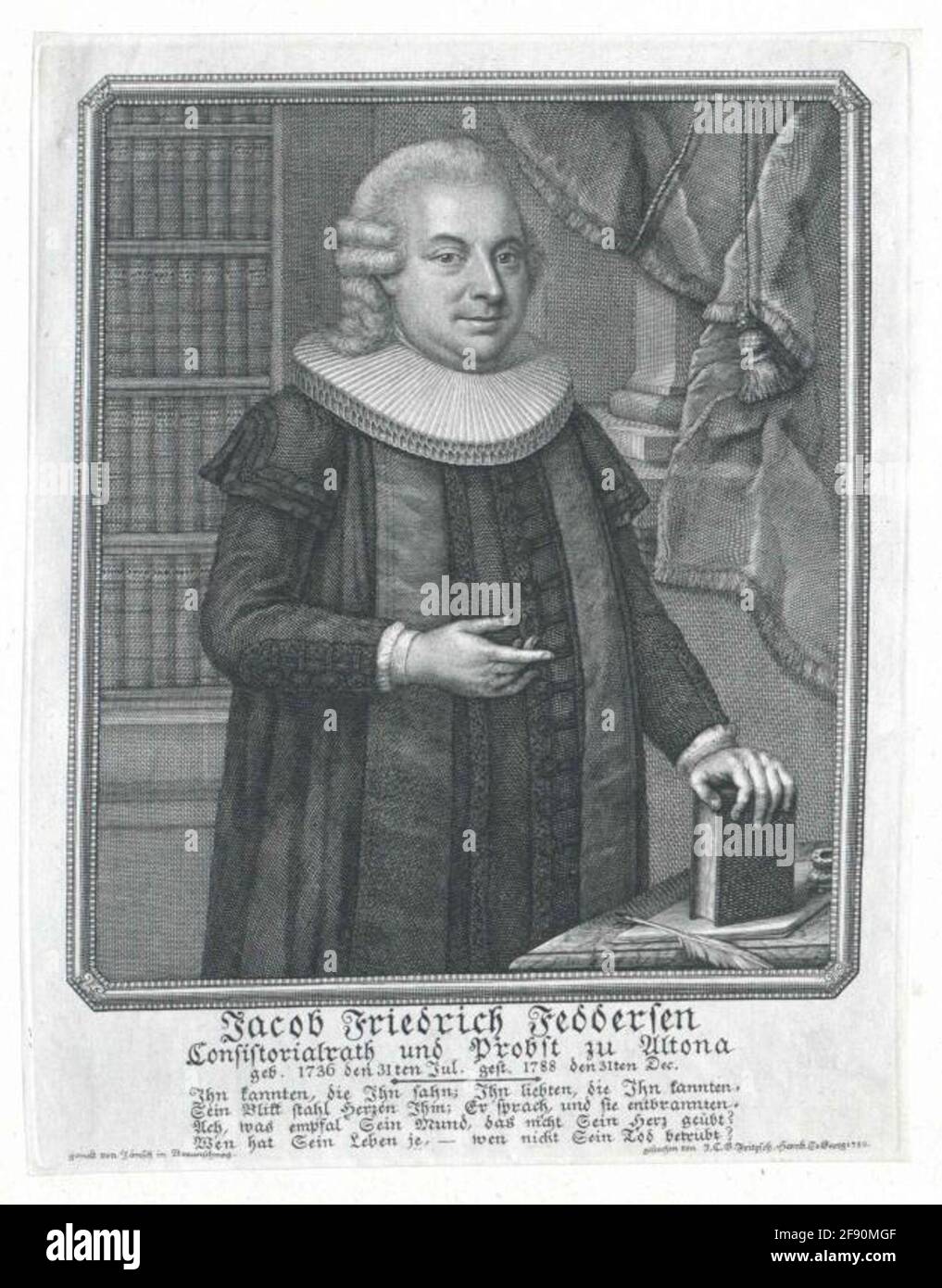 Feddersen, Jakob Friedrich Stock Photo - Alamy