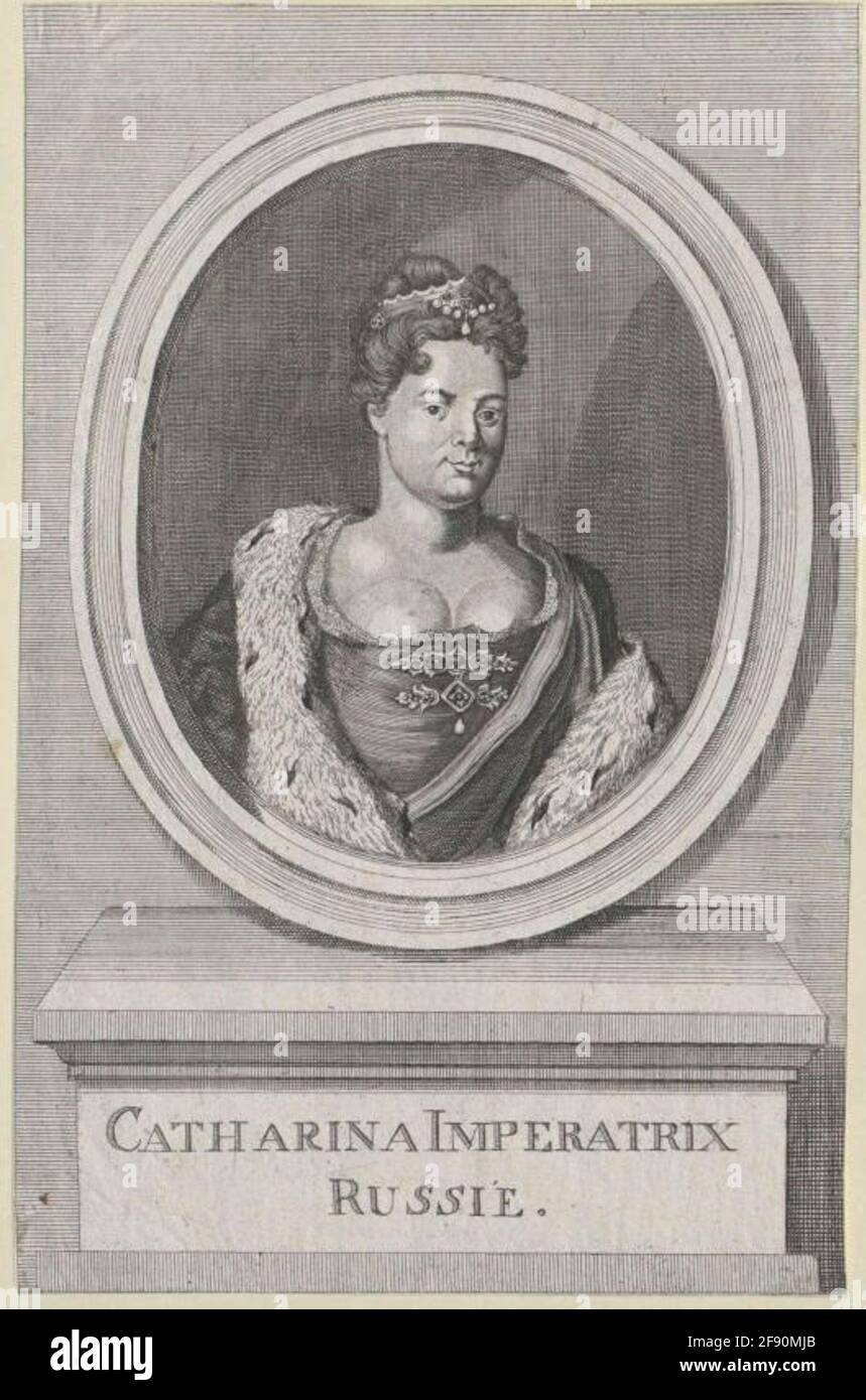 Katharina I, Empress of Russia Stecher: Kilian, Jeremias (1) Stecher ...