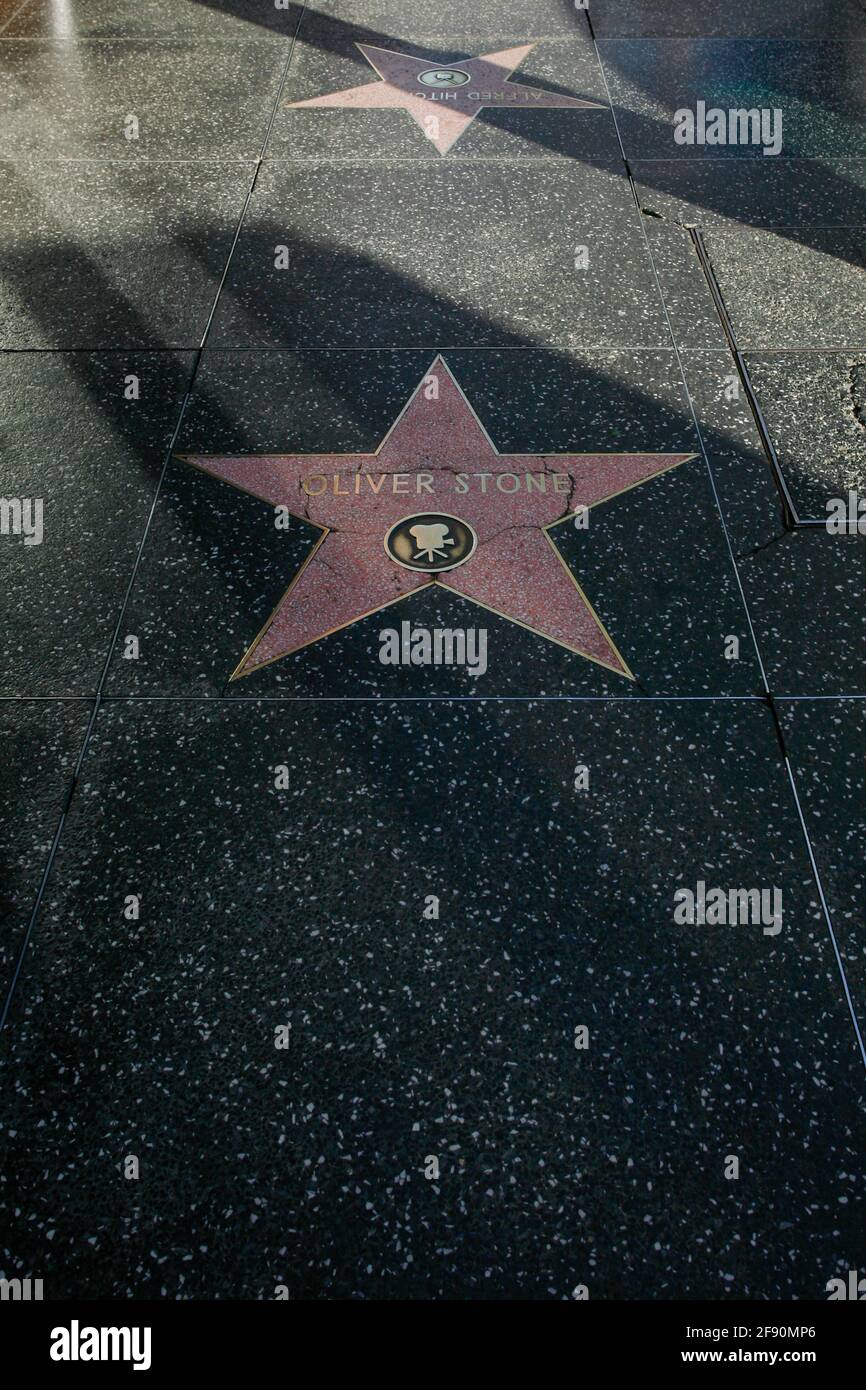 Sunny hollywood walk fame sidewalk hi-res stock photography and images ...
