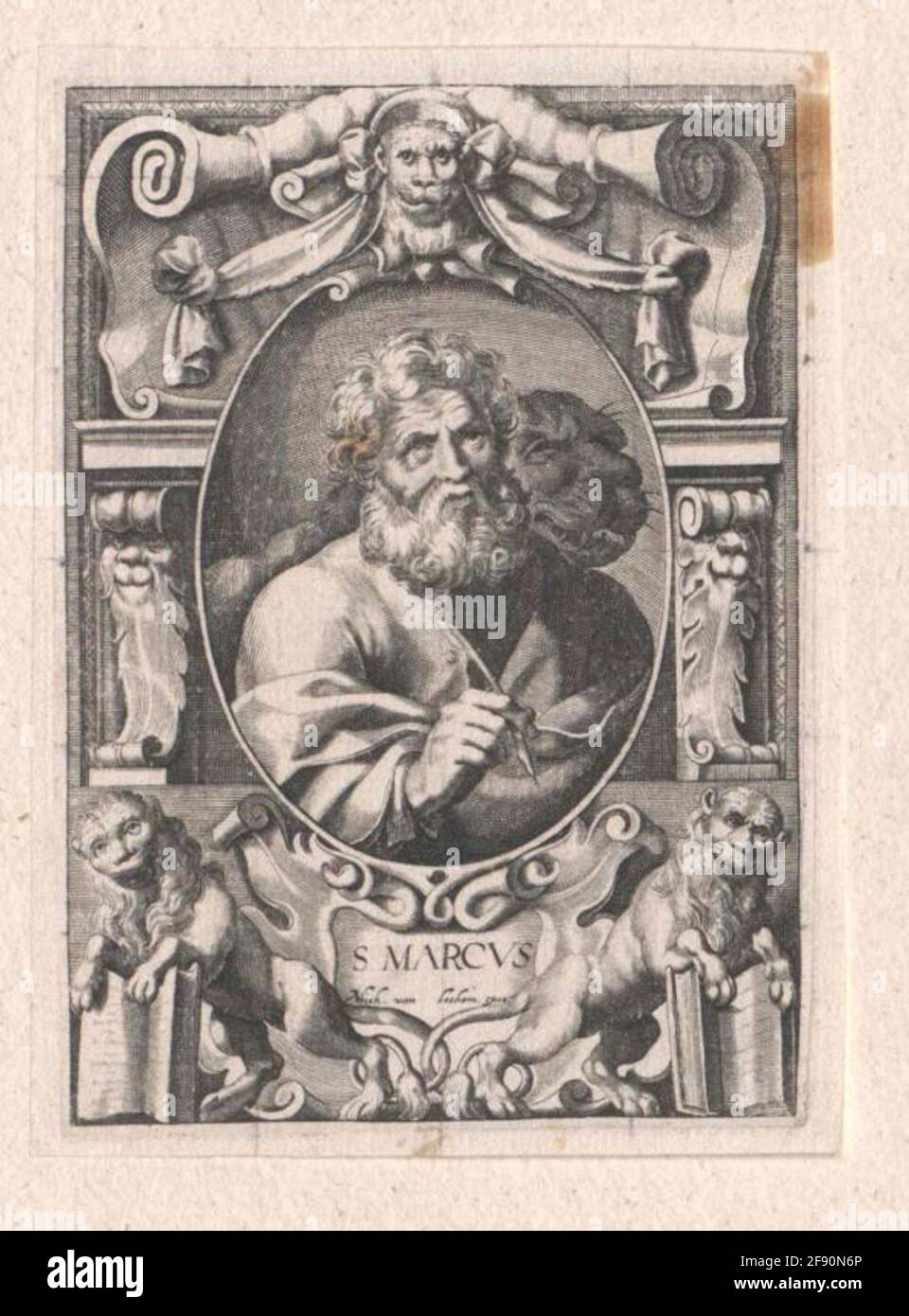 Markus, Holy Evangelist Stock Photo - Alamy