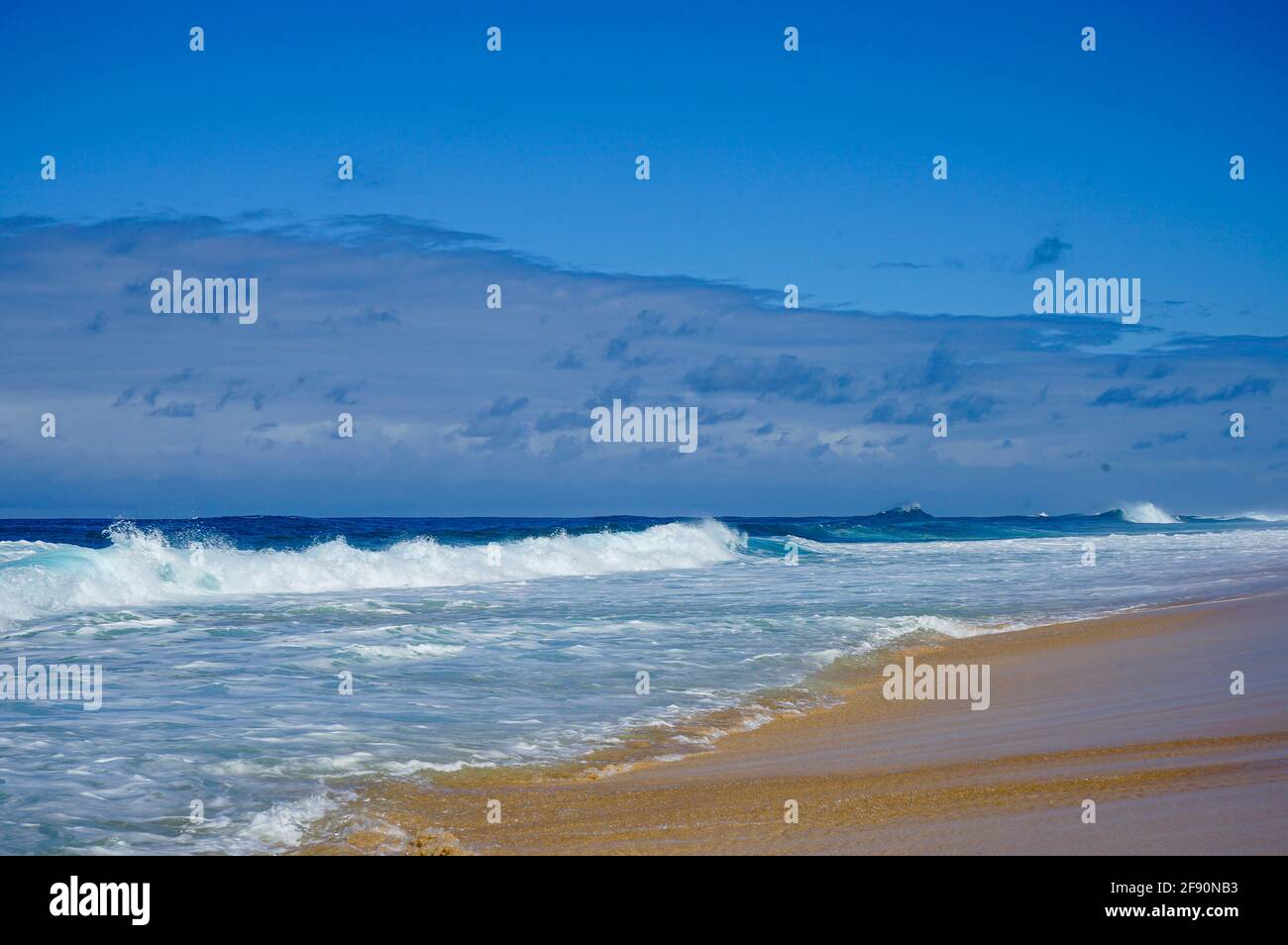 North shore oahu hawaii aerial hi-res stock photography and images - Alamy