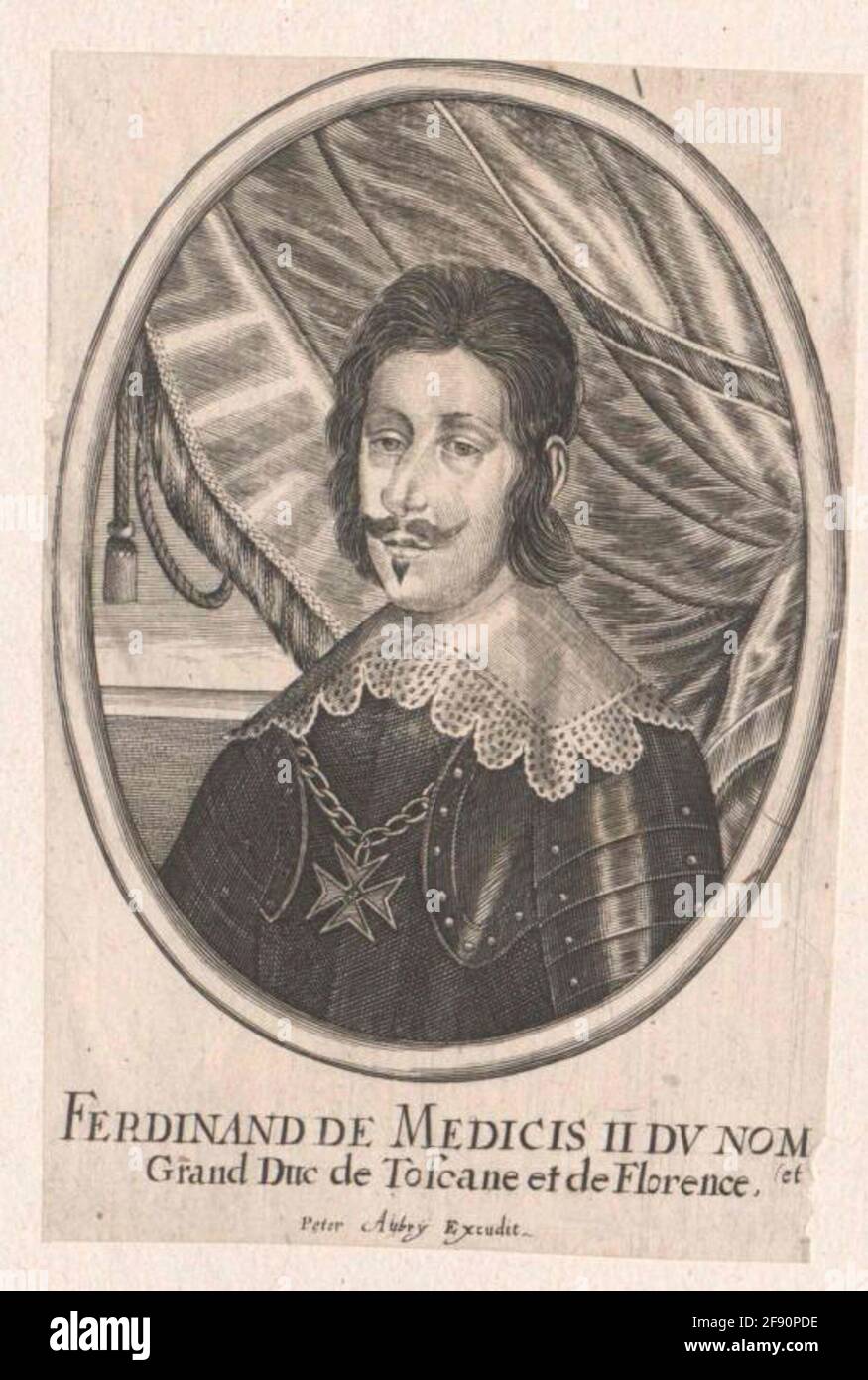 Ferdinand II., Grand Duke of Tuscany Publisher: Aubry, Peter (2) Dating ...