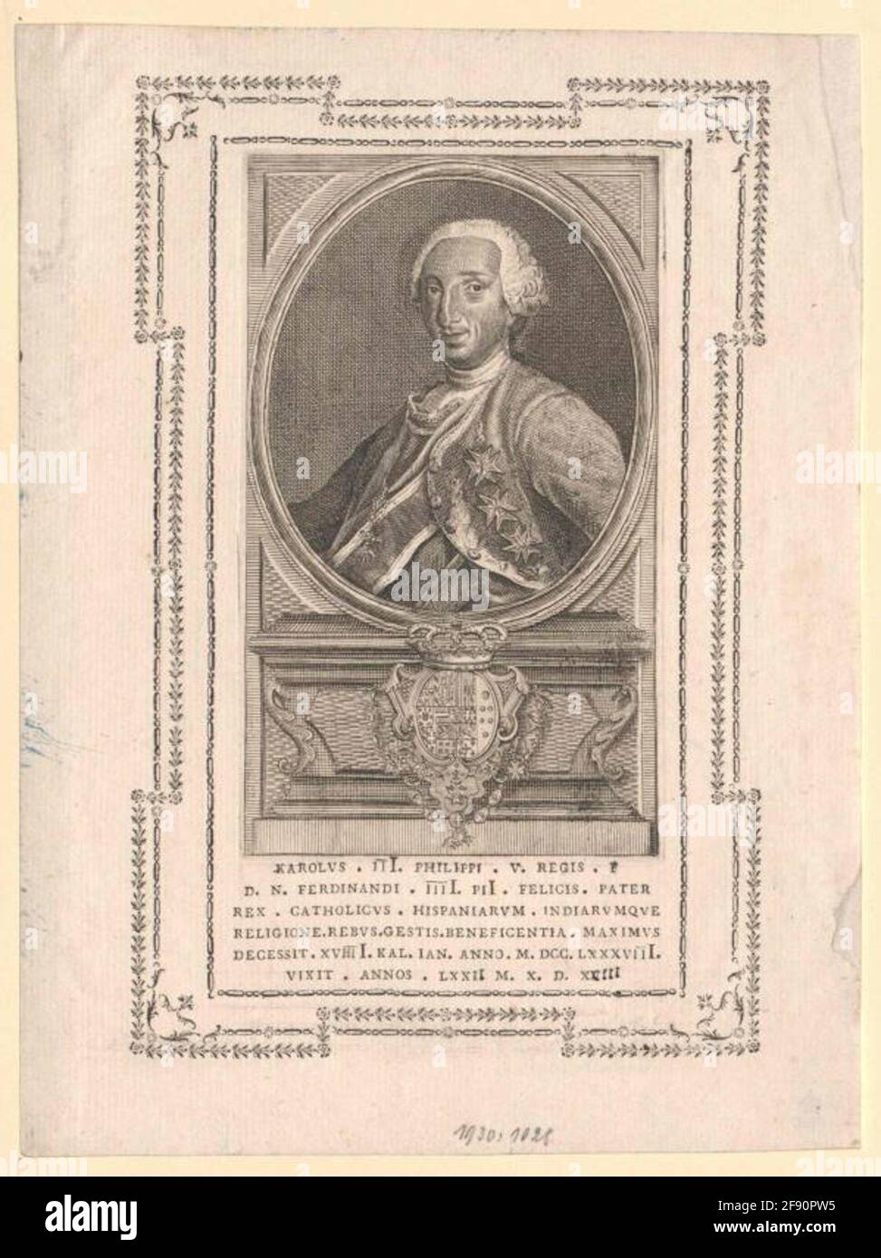 Karl III., King of Spain Stock Photo - Alamy