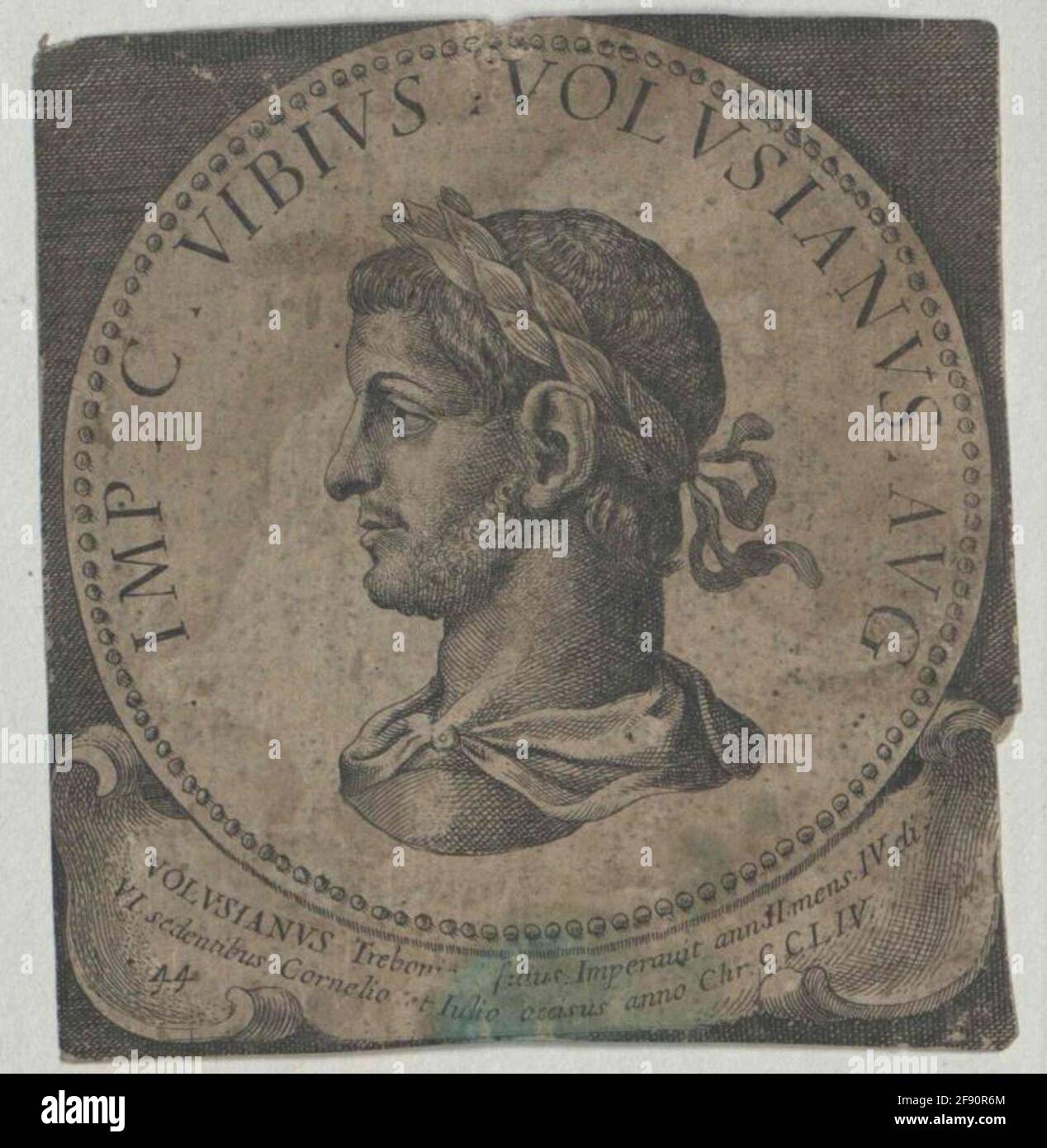 Volusianus, Roman mitcaiser Stock Photo - Alamy