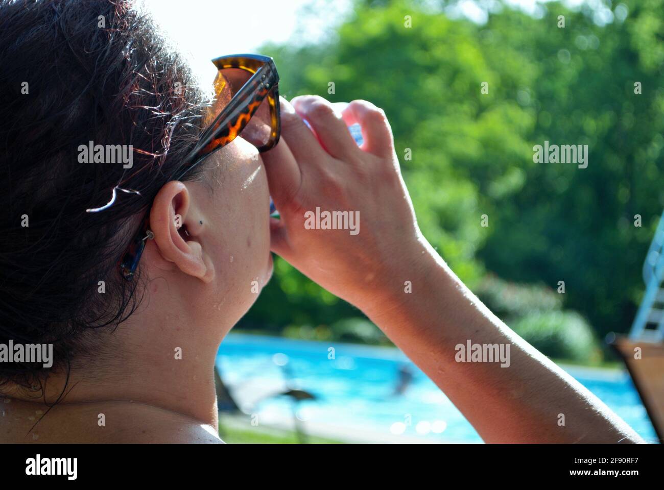 Woman Watching Over Children High Resolution Stock Photography and ...