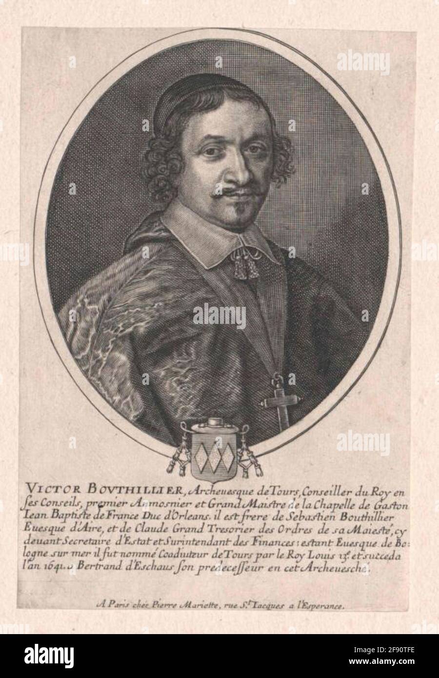 The Bouthillier, Victor Stock Photo - Alamy