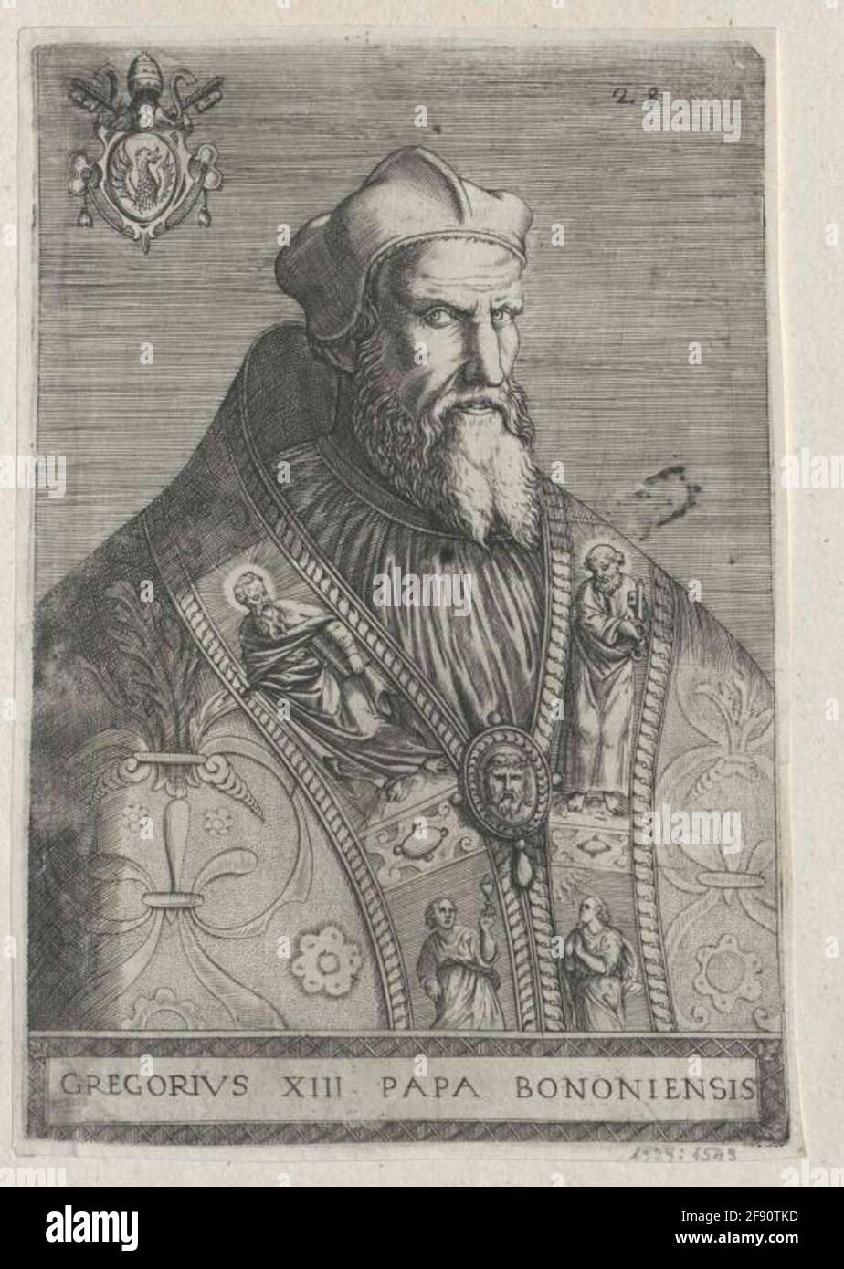 Gregor XIII., papa Stock Photo - Alamy