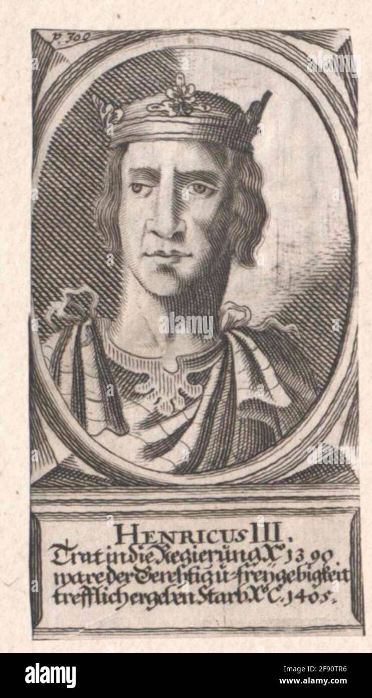 Heinrich III., King of Castile and León Stock Photo - Alamy