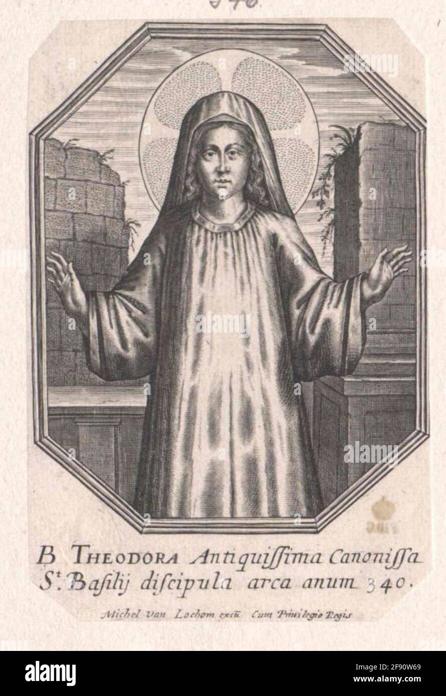 Theodora, Selige Stock Photo - Alamy