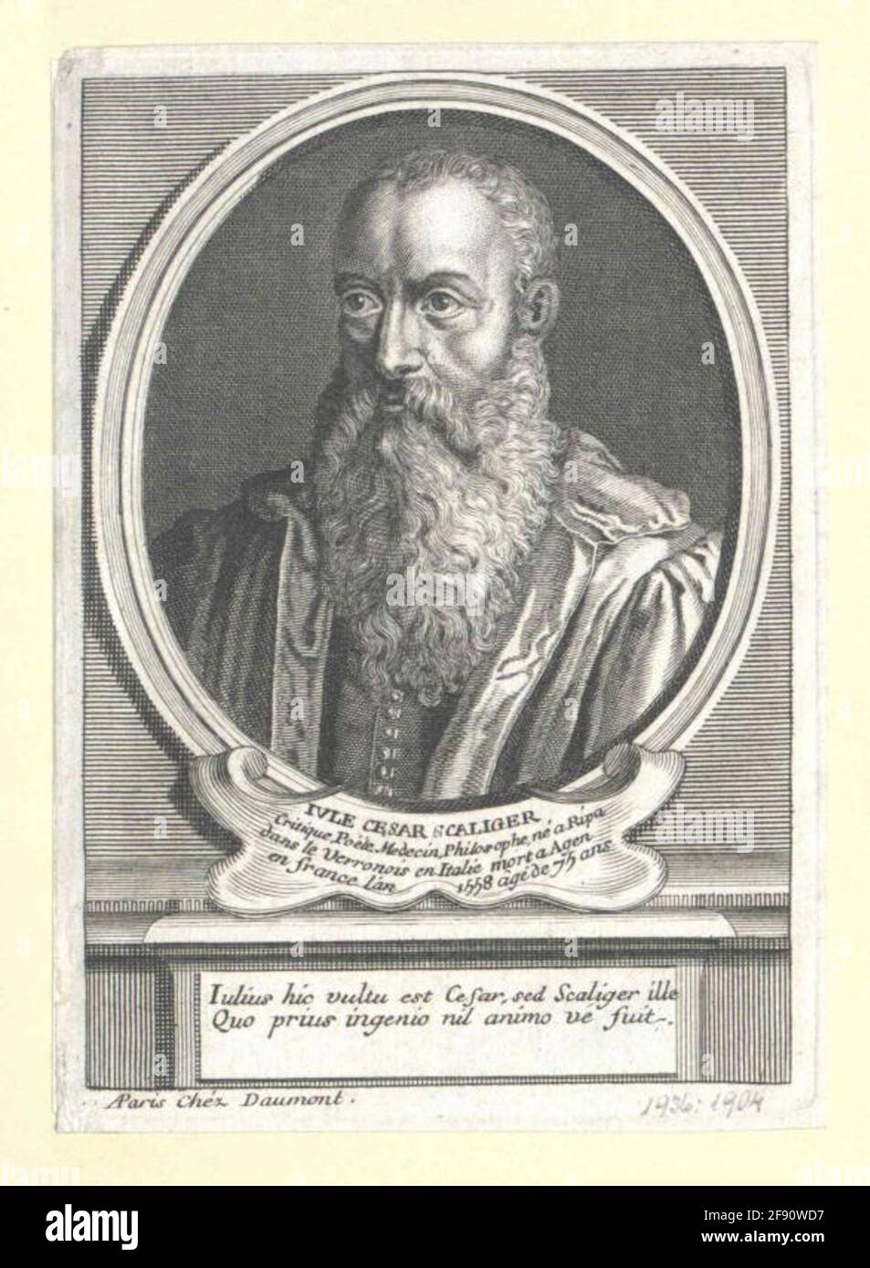 Scaliger, Julius Caesar Stock Photo - Alamy