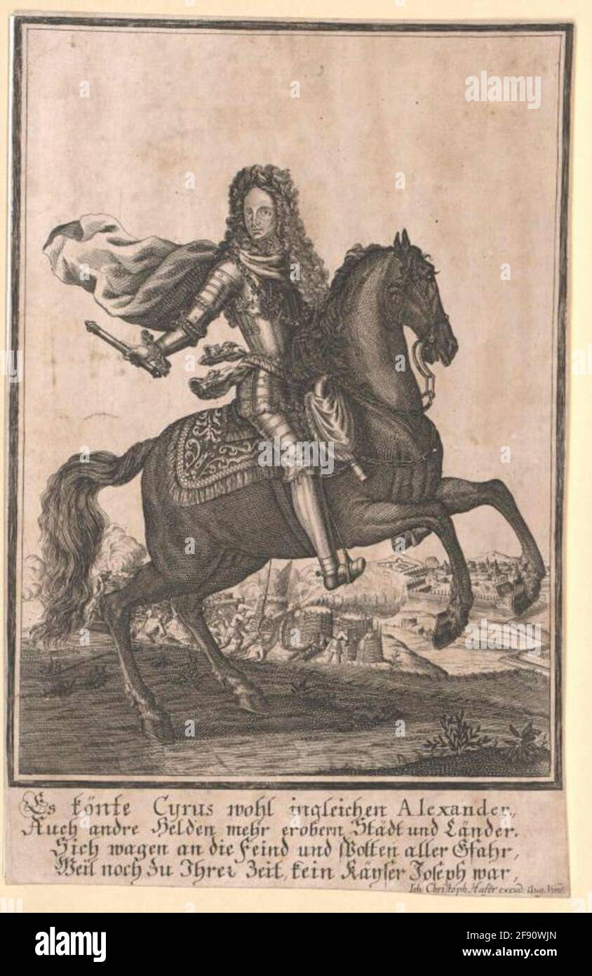 Josef I., Roman-German Kaiser Stock Photo - Alamy
