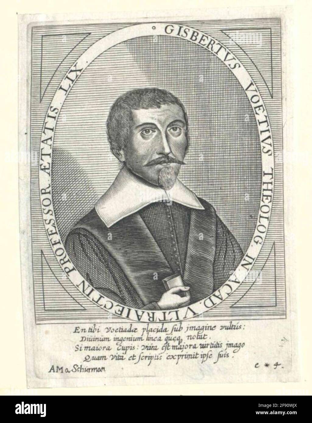 Foot, Gisbert Stecher: Schurman, Anna Maria van Stock Photo - Alamy