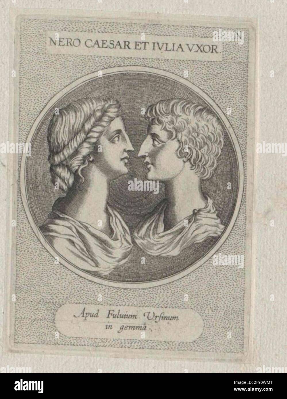 Nero Julius Caesar Stock Photo - Alamy