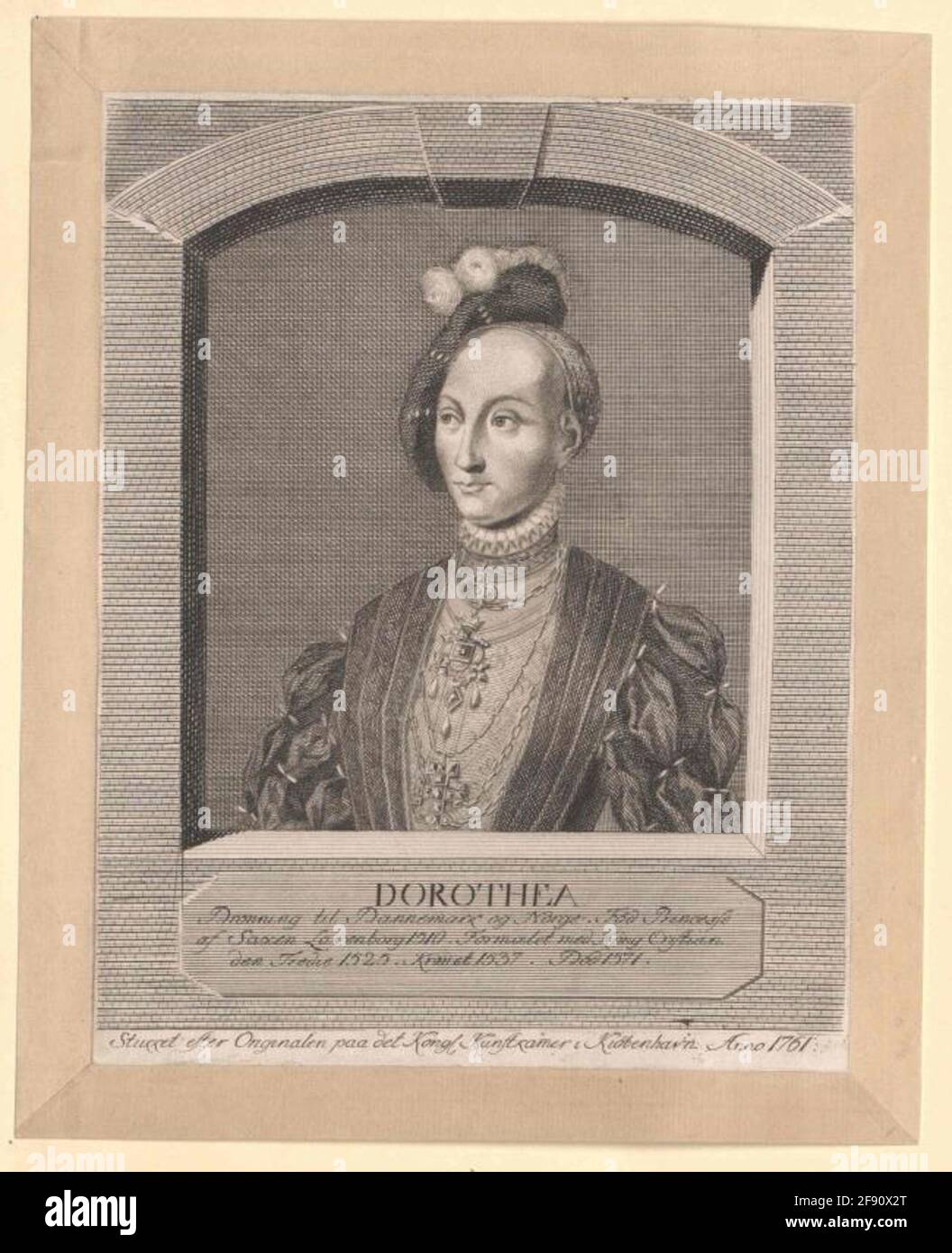 Dorothea, Princess of Saxony-Lauenburg Stock Photo - Alamy