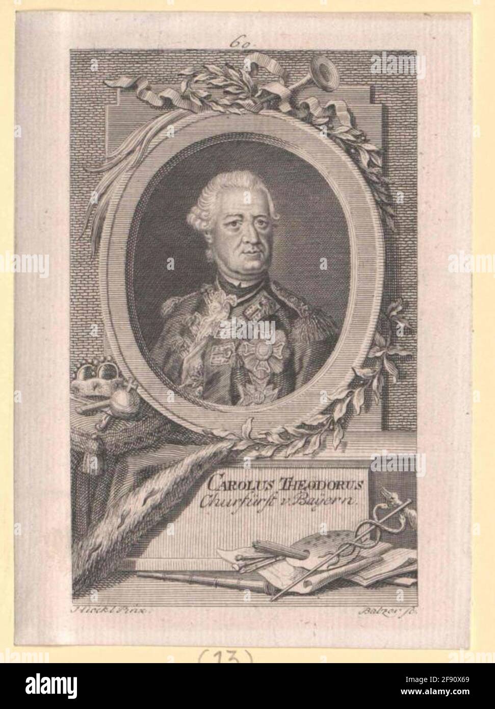 Karl Theodor, Elector of Bavaria Stock Photo - Alamy