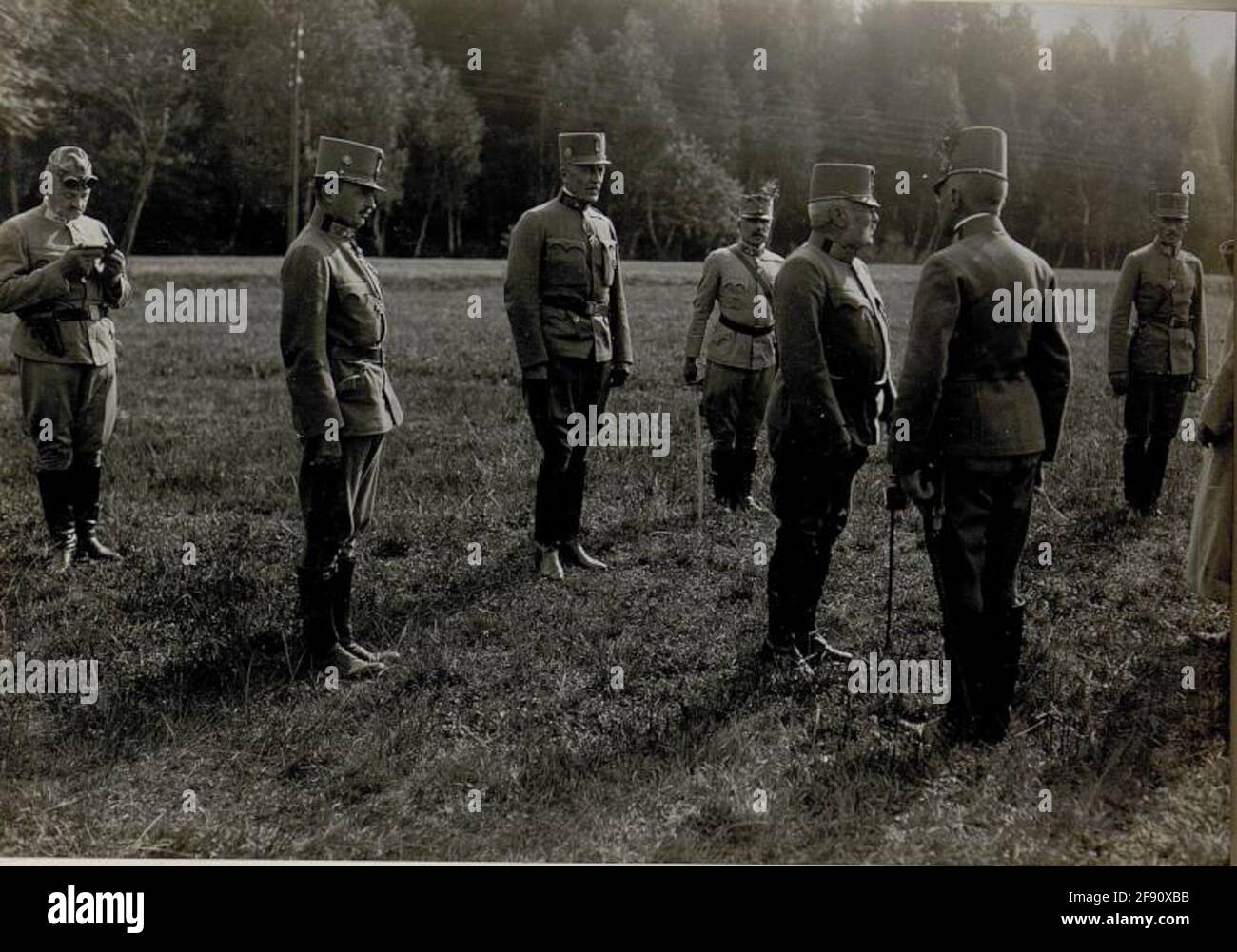 Army Cup Archduke Friedrich and Heeres Group Commandant Archduke Karl ...