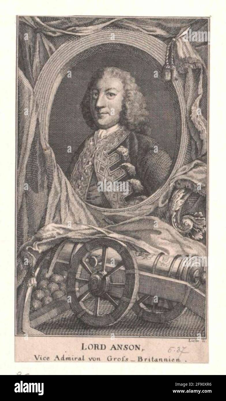 Anson george anson baron hi-res stock photography and images - Alamy