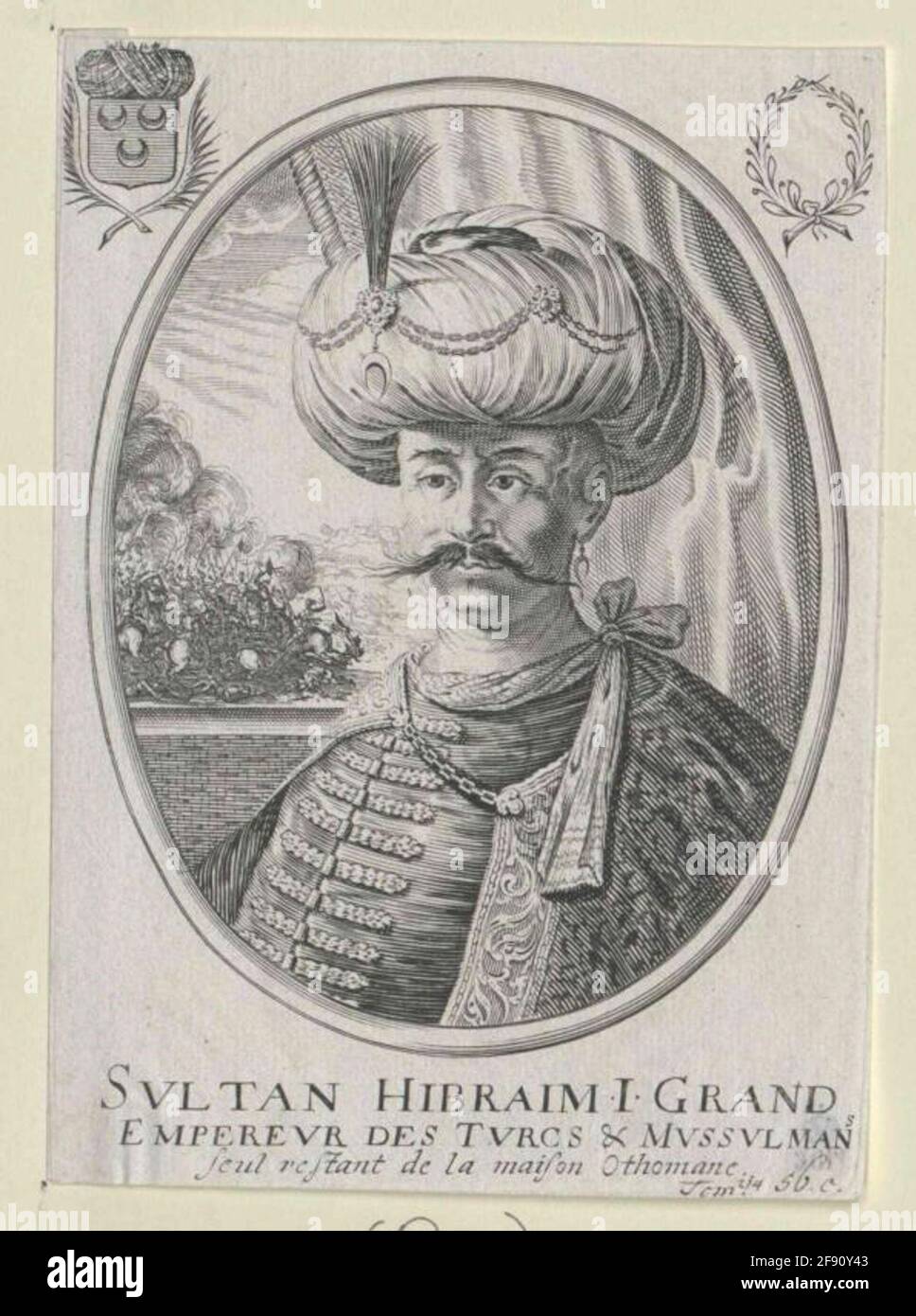 Ibrahim, Sultan of Turkey Stock Photo - Alamy