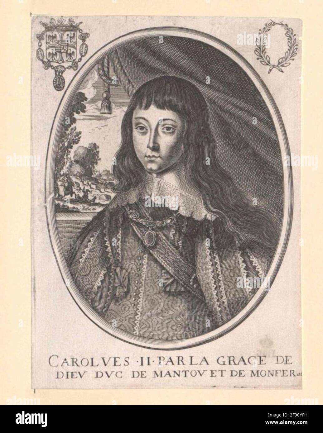 Karl III. Gonzaga, Duke of Mantua Stock Photo - Alamy