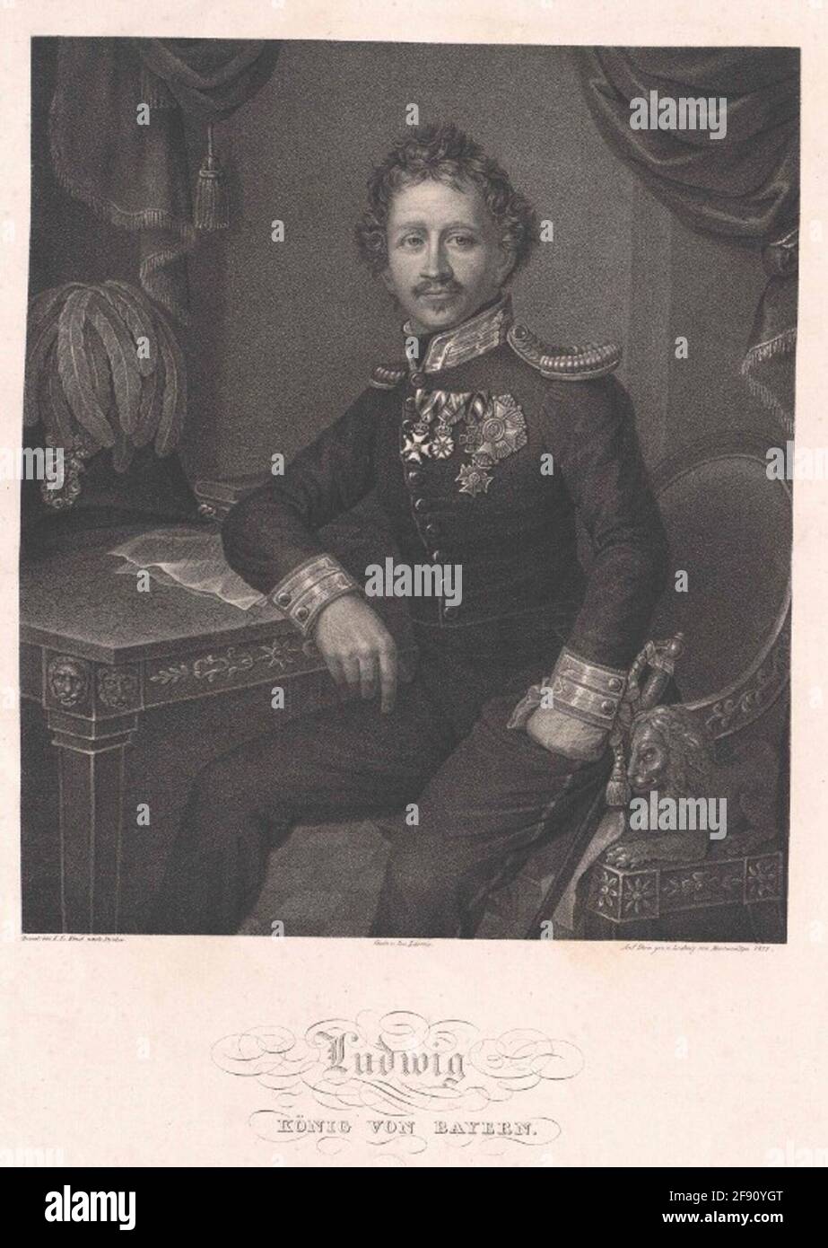 Ludwig I, King of Bavaria Stock Photo - Alamy
