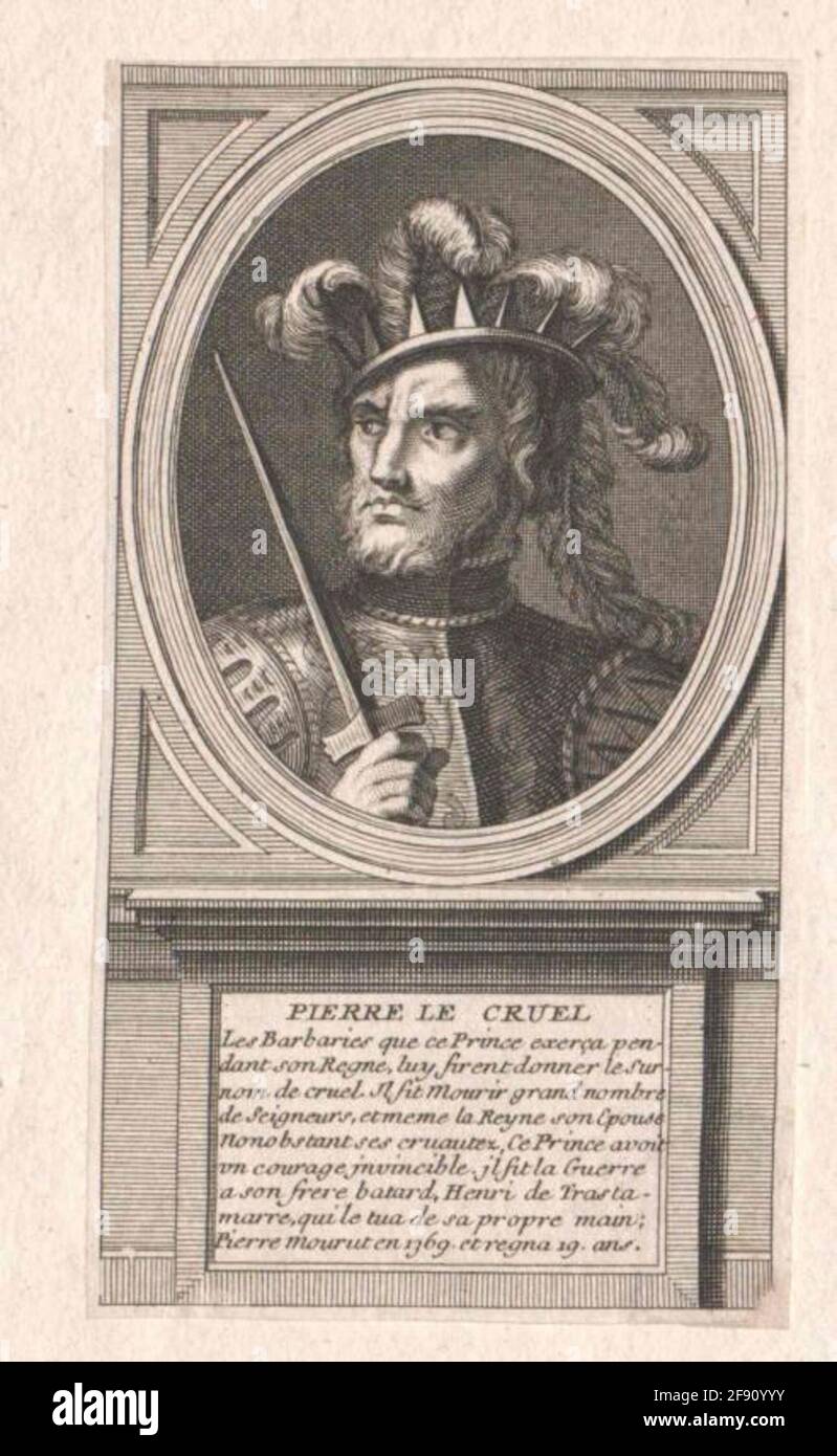 Peter I, King of Castile and León Stock Photo - Alamy