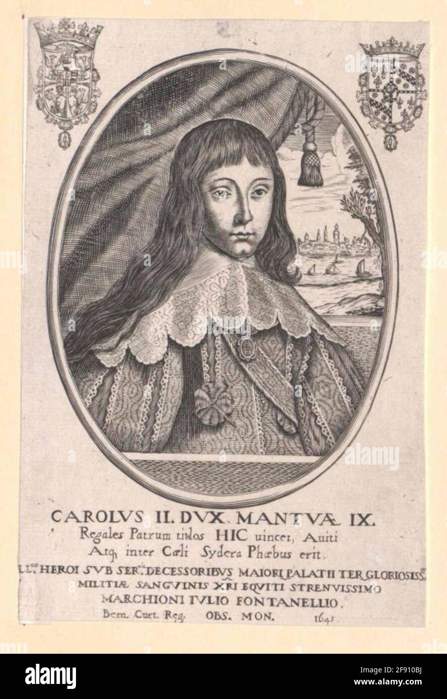 Karl III. Gonzaga, Duke of Mantua Stock Photo - Alamy