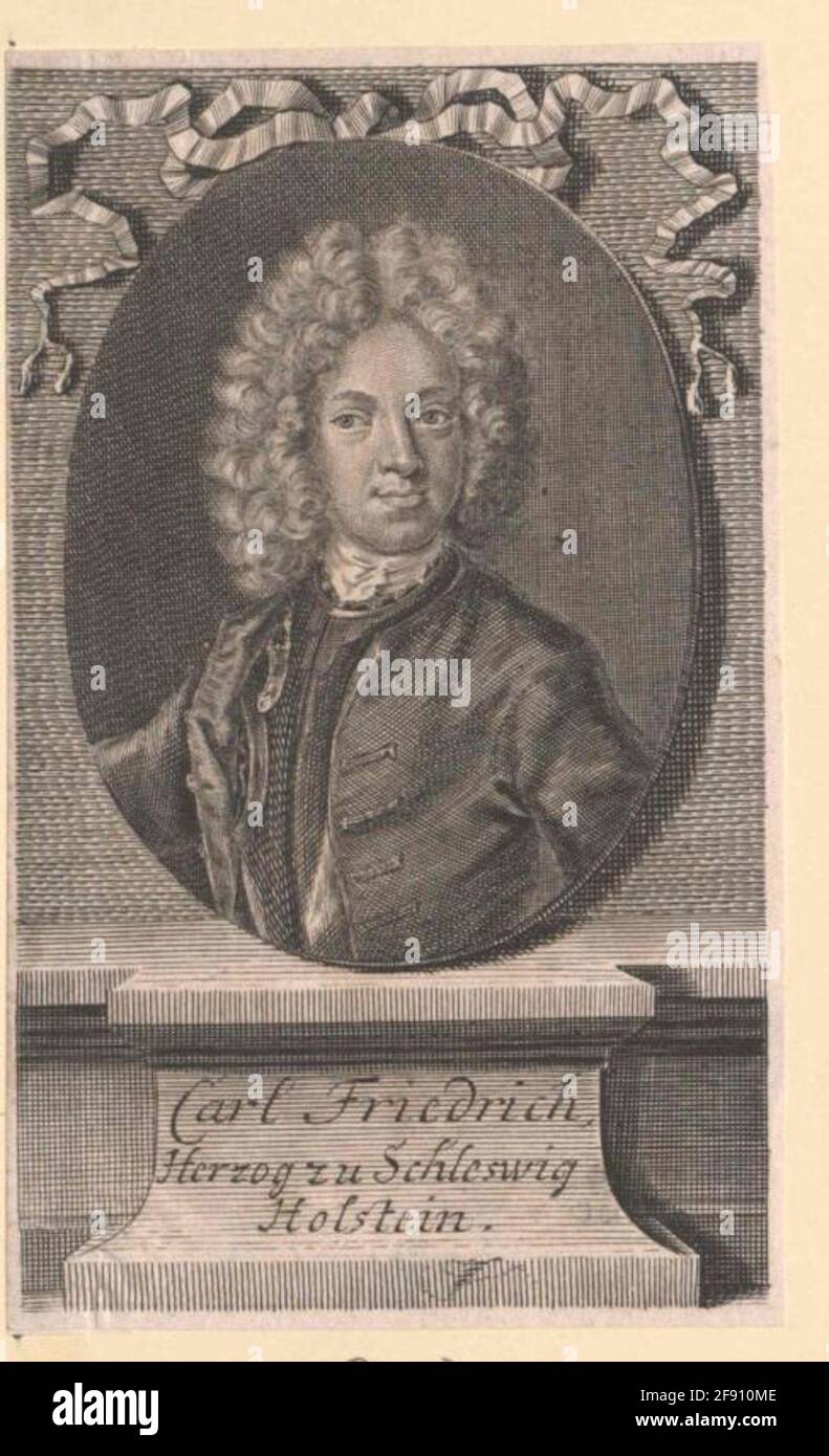 Karl Friedrich, Duke of Holstein-Gottorp Stock Photo - Alamy