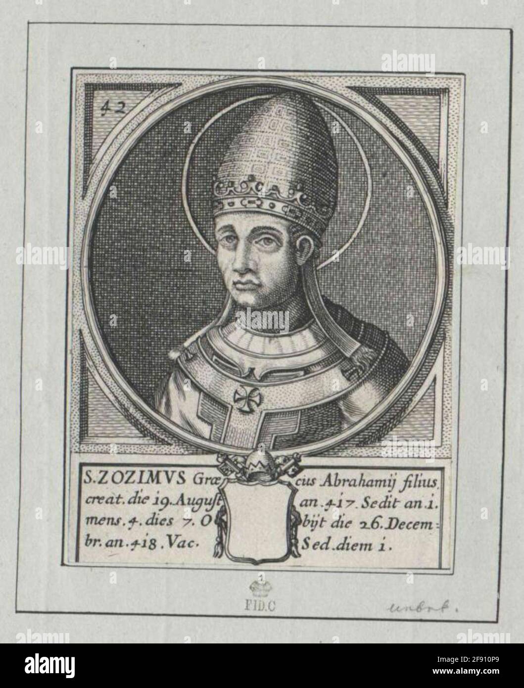 Zosimus hi-res stock photography and images - Alamy