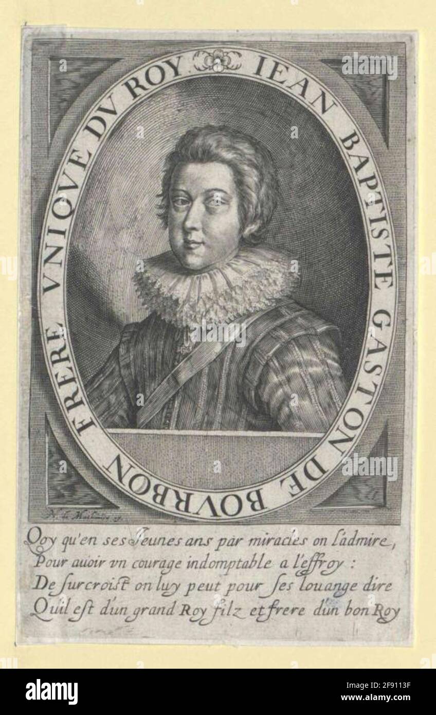 Gaston, Duke of Orléans Stock Photo - Alamy