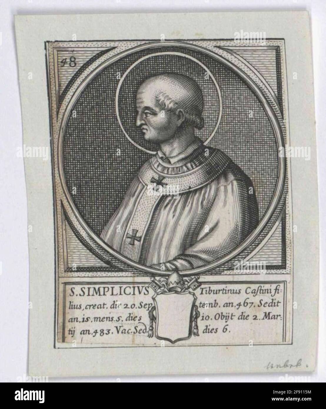 Simple pope hi-res stock photography and images - Alamy